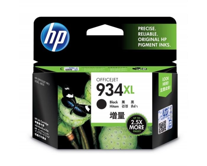 HP 934XL High Yield Black Original Ink Cartridge | HP Store Thailand