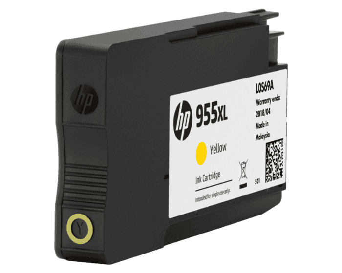 HP 955XL High Yield Yellow Original Ink Cartridge - ร้านค้า HP.com ...